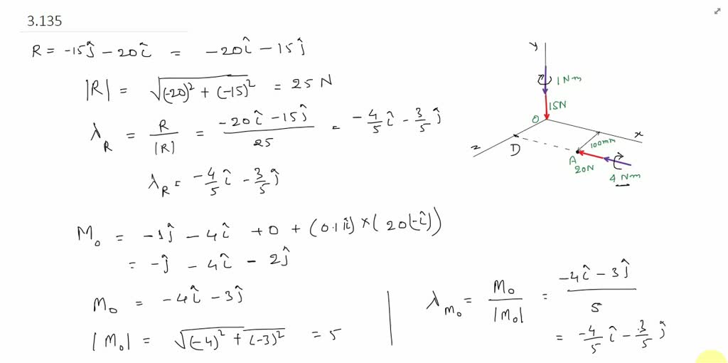 SOLVED:The forces and couples shown are applied to two screws as a ...