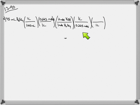 SOLVED:Determine the volume of 0.225 M KOH solution required to neutralize each sample of ...
