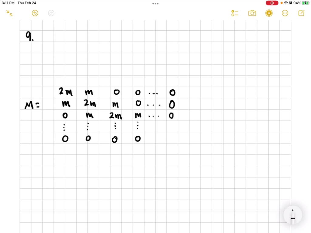 Solved The Shape Function Matrix Of A Uniform One Dimensional Simplex