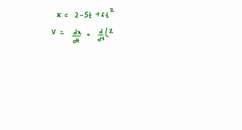 SOLVED:A particle moves along X-axis in such a way that its x -coordinate varies with time t ...