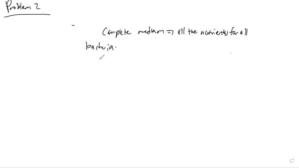 ⏩SOLVED:What is the difference between complete medium and minimal ...