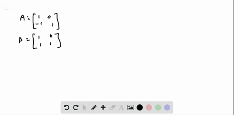 SOLVED:Can a matrix with zeros on the diagonal have an inverse? If so, find an example. If not ...