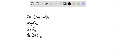 ⏩SOLVED:List five insoluble compounds that are more soluble in… | Numerade