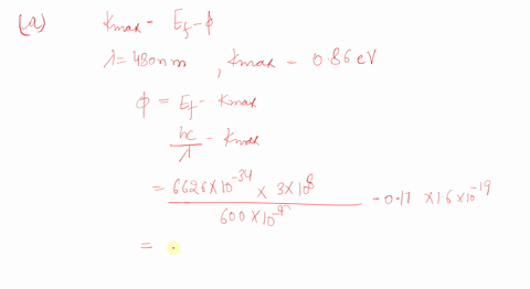 SOLVED: (a) Make a sketch of the stopping potential versus light ...