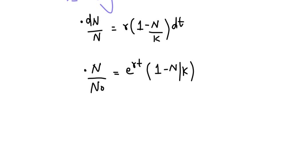 ⏩SOLVED:(Exact solution of logistic equation) There are two ways to… | Numerade