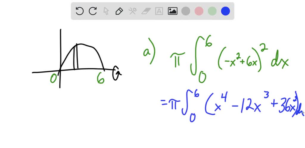 ⏩SOLVED:(a) The region in Figure 8.30 is rotated around the x axis ...