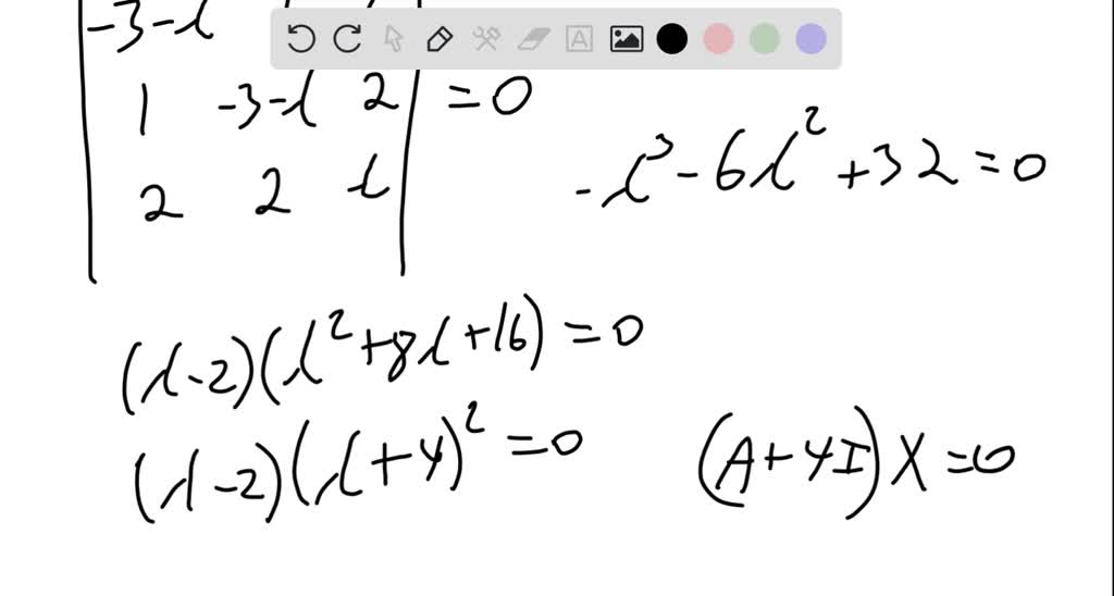 a symmetric matrix A is given. Find an orthonormal basis of ...