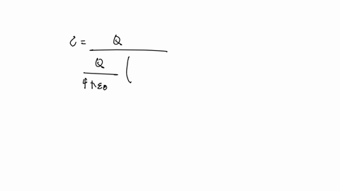 ⏩SOLVED:A spherical capacitor consists of a spherical conducting… | Numerade