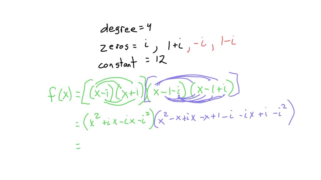 Encuentre un polinomio con coeficientes enteros que satisfaga las ...