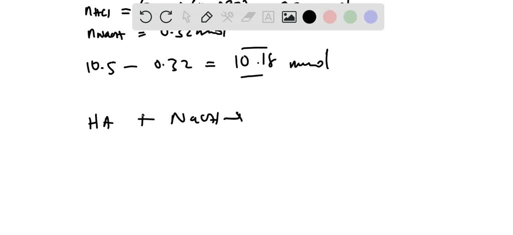 SOLVED:A monoprotic organic acid that has a molar mass of 176.1 g / mol ...