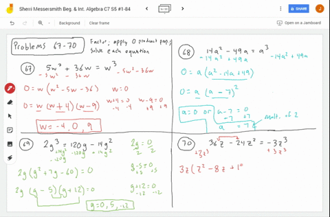 SOLVED:The following equations are not quadratic but can be solved by ...
