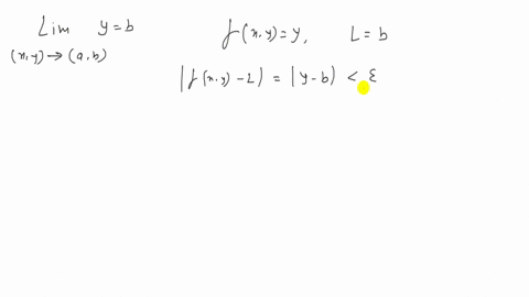 SOLVED:Use the definition of the limit of a function of two variables ...