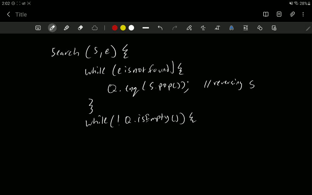 Solvedsuppose That S And T Are Both Stacks Of Type T And That X Is A Variable Of Type T Assume 0505