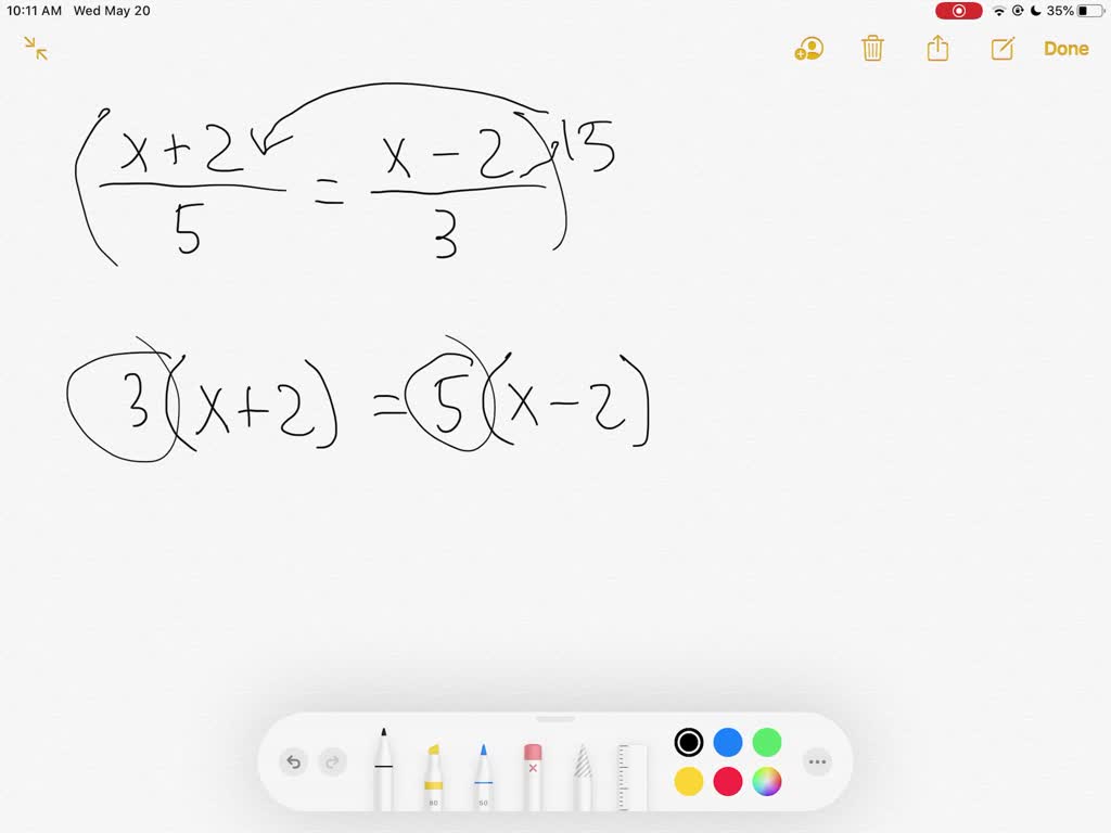SOLVED In 3 20 Solve Each Equation And Check x 2 5 x 2 3 