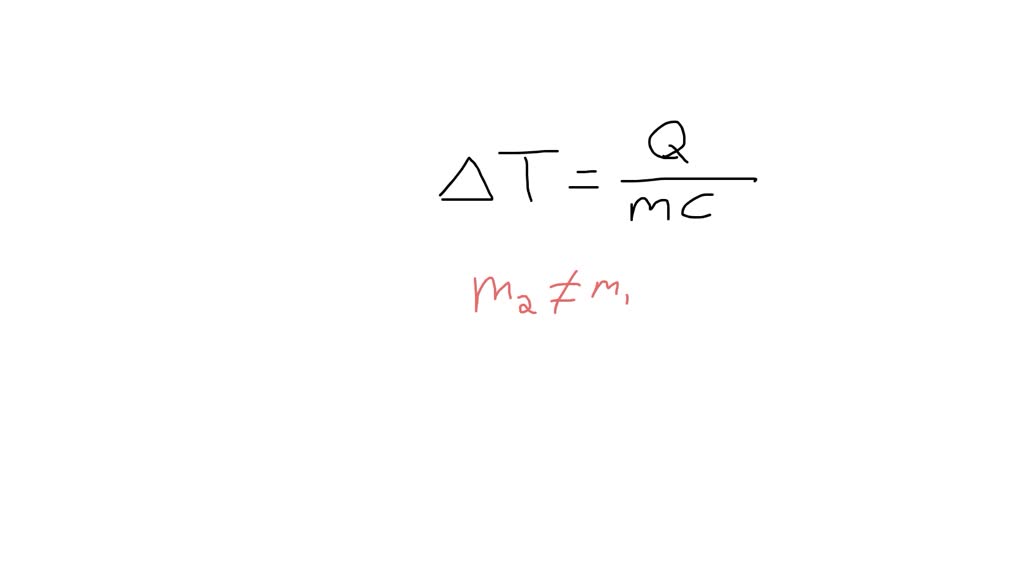 SOLVED:Two different objects receive the same amount of thermal energy. Give at least two ...