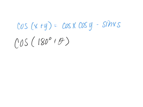 ⏩SOLVED:Use the identities for the cosine of a sum or difference to ...