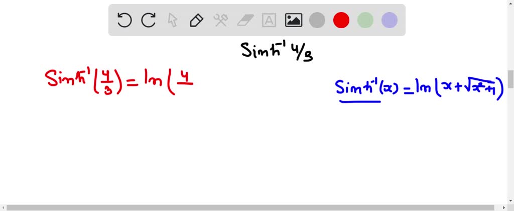 SOLVED:Use the method of Example 4 to find the numerical value of sinh ...