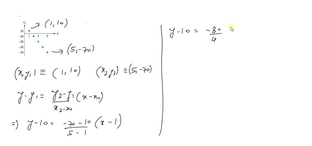 SOLVED:Find a formula for the nth term of the arithmetic sequence shown ...