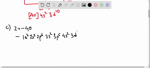 SOLVED:Using the periodic table as a guide, write the condensed ...