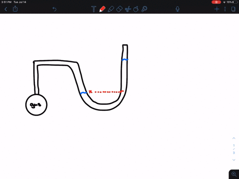 SOLVED: The accompanying sketch is that of a closed-end manometer ...