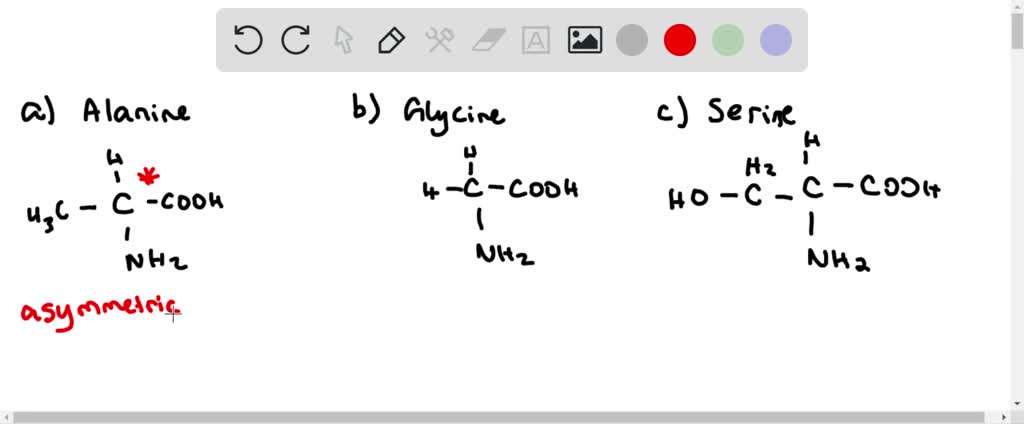 SOLVED:Which of the following amino acids are chiral: (a) CH3 CH(NH2 ...