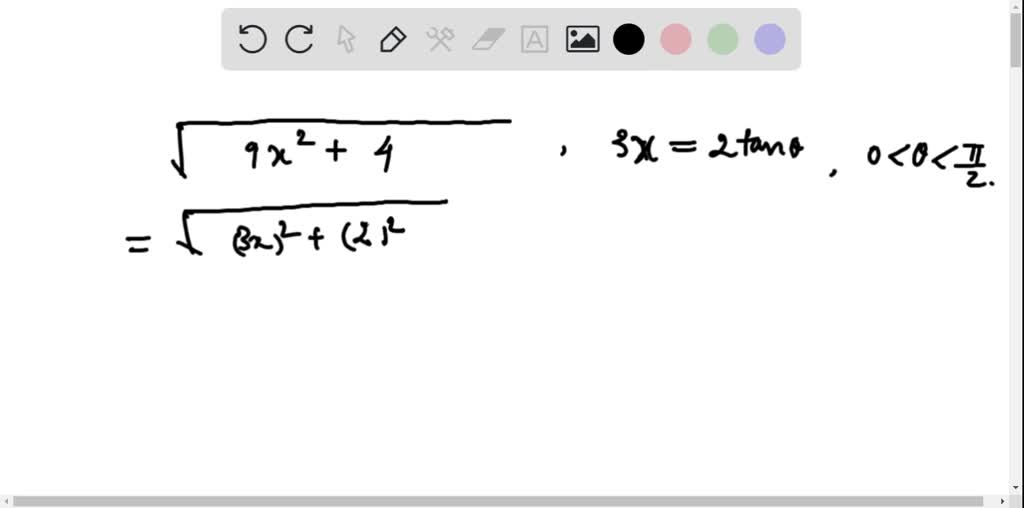 Solved In Exercises 79 90 Use The Trigonometric Substitution To Write The Algebraic Expression