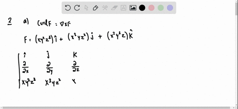 SOLVED:1-8 Find (a) the curl and (b) the divergence of the vector field. 𝐅(x, y, z)=x y^2 z^3 𝐢 ...