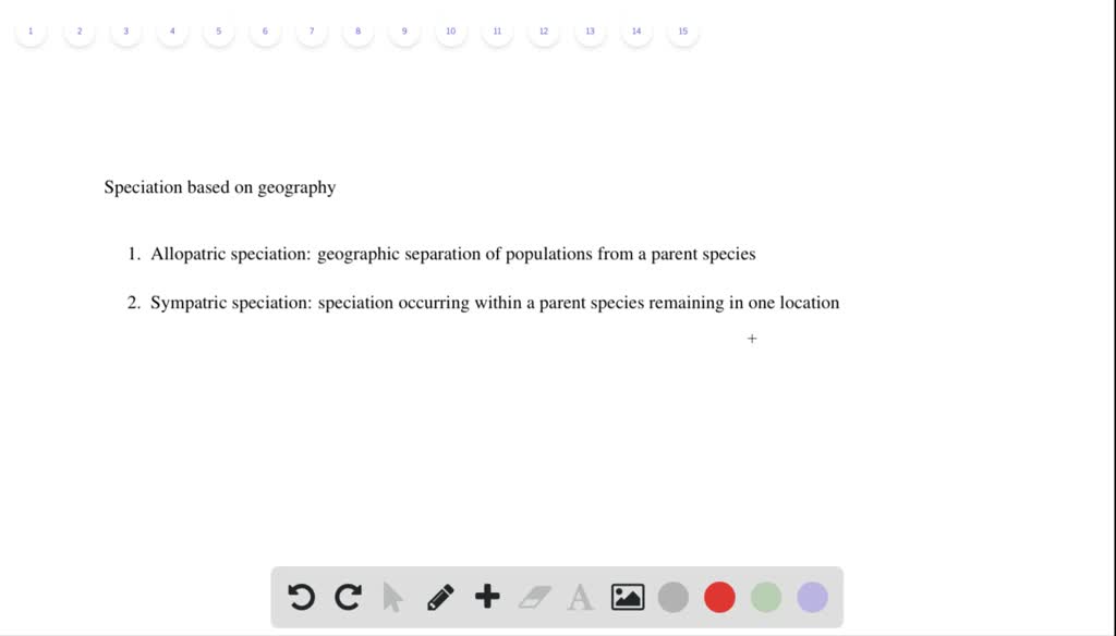 SOLVED:Which type of speciation, allopatric or sympatric, is more ... SOLVED:Which type of speciation, allopatric or sympatric, is more ...