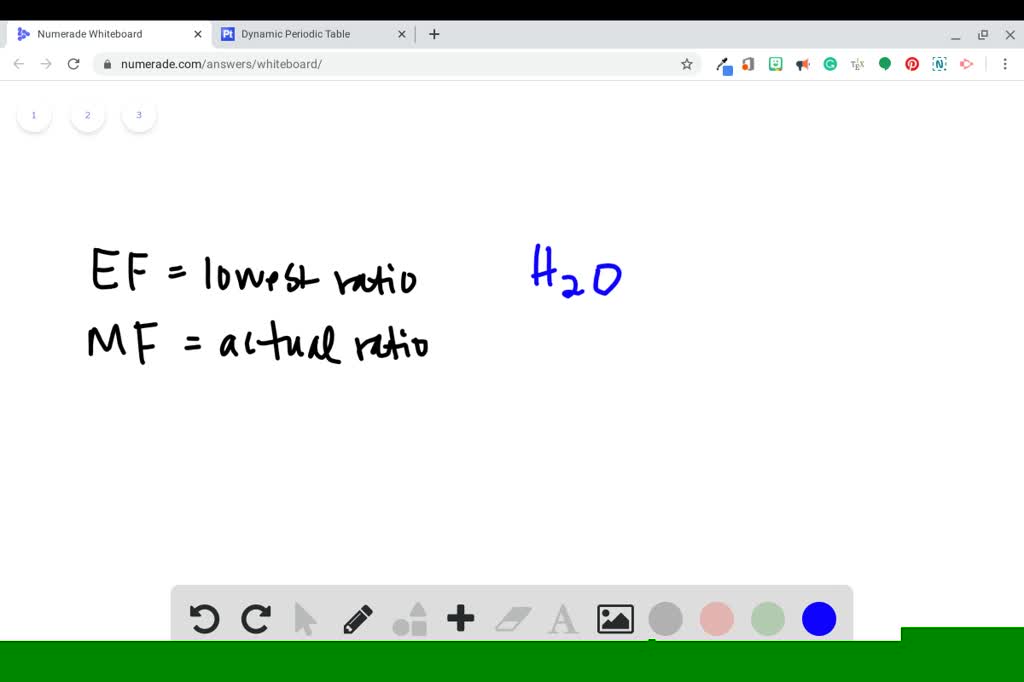 Solved When Can The Empirical Formula Be The Same As The Molecular Formula