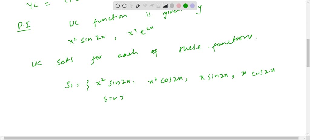 For each of the differential equations in exercise set up the correct ...