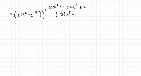 SOLVED:Show that the function z=a+b cosh^-1(ρ/ b), ρ^2=x^2+y^2, is a ...