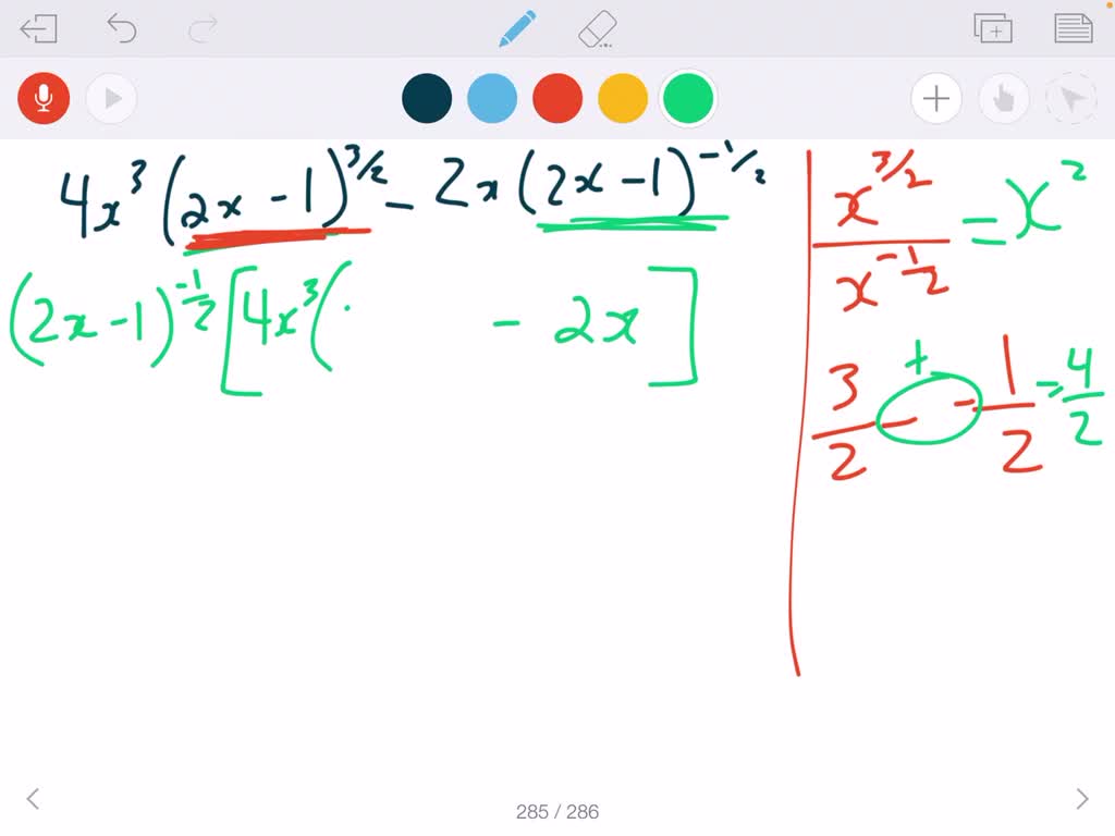 SOLVED:Simplify the expression by removing the common factor with the ...