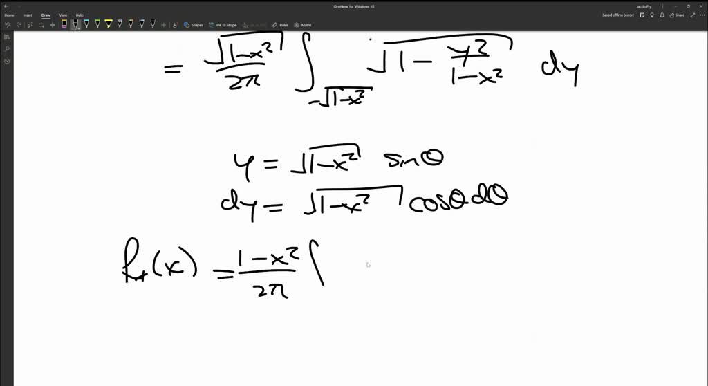 SOLVED: A point is uniformly distributed in a unit sphere in three ...