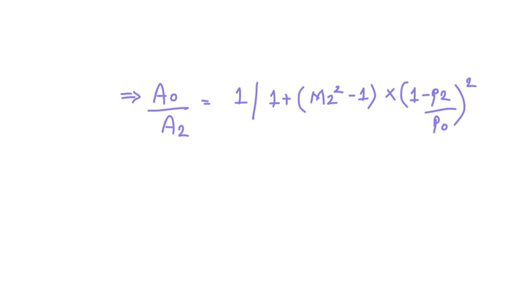 SOLVED:The Mach number at the compressor face is M2= 0.65 at takeoff ( M0 ≅0.2 ). Assuming the ...