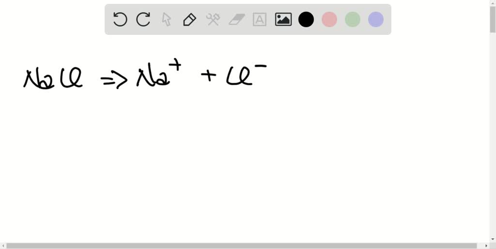 SOLVED:When sodium chloride (NaCI) dissolves in water; the force of ...