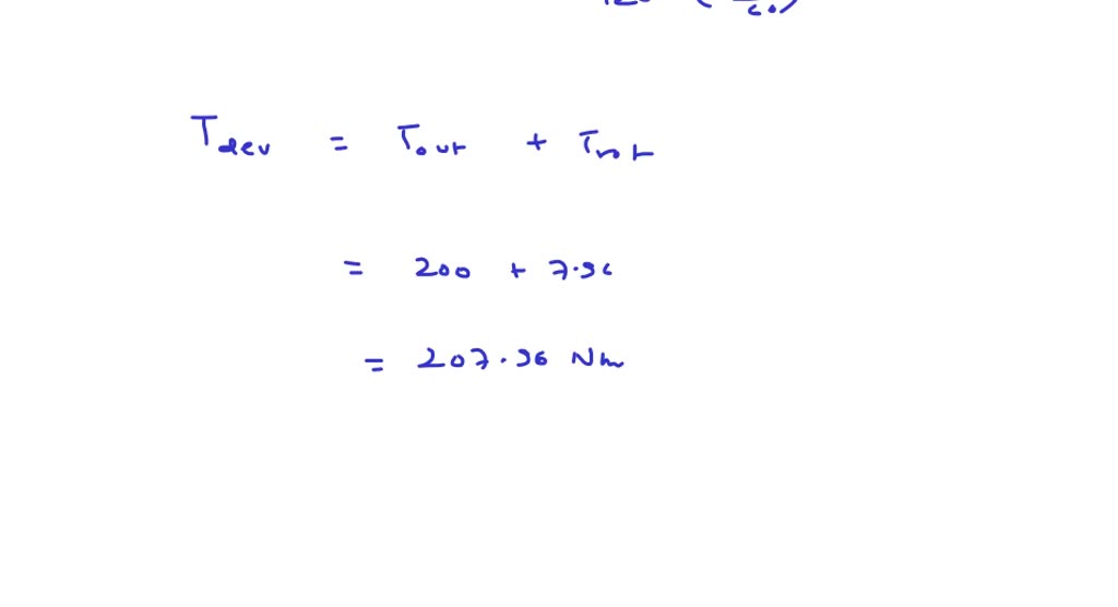 SOLVED:In this chapter we derived the transfer function of a de motor relating the angular ...