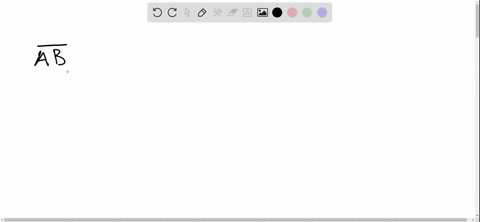 SOLVED:Use the number line to find each measure. A B CAN'T COPY THE GRAPH