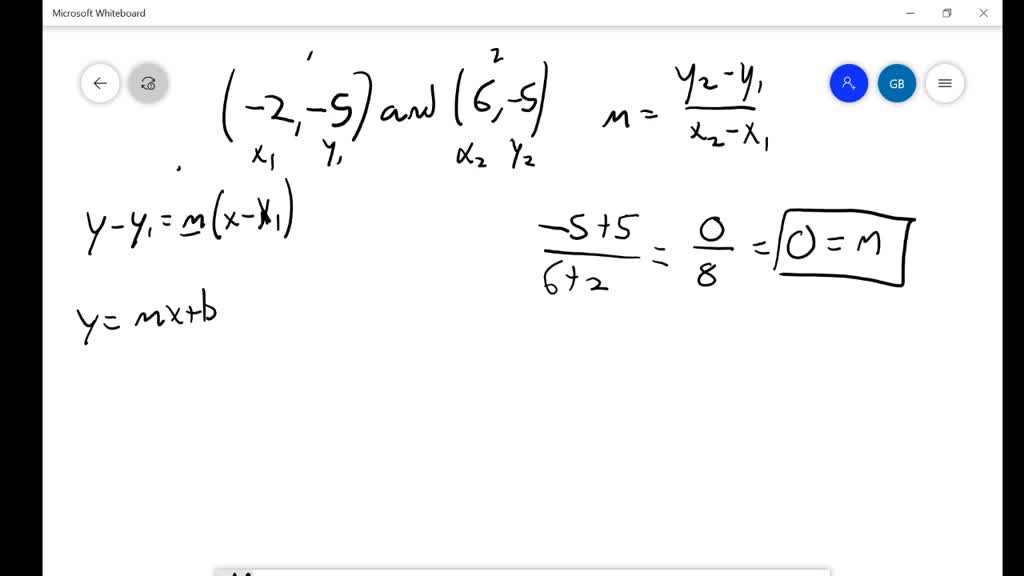 SOLVED Use The Given Conditions To Write An Equation For Each Line In