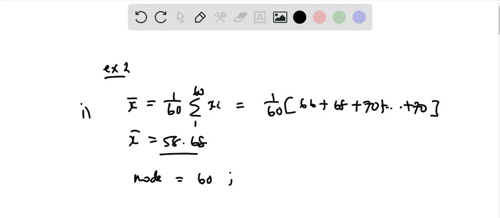 ⏩SOLVED:Calculate the mean, mode, and median of the data in Exercise… | Numerade