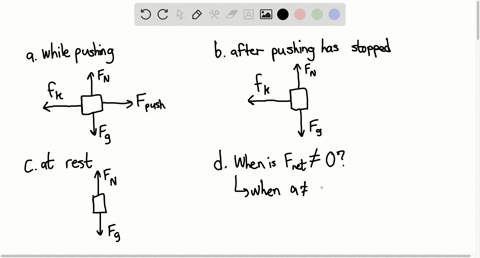 SOLVED:You grab a book and give it a quick push across the top of a ...