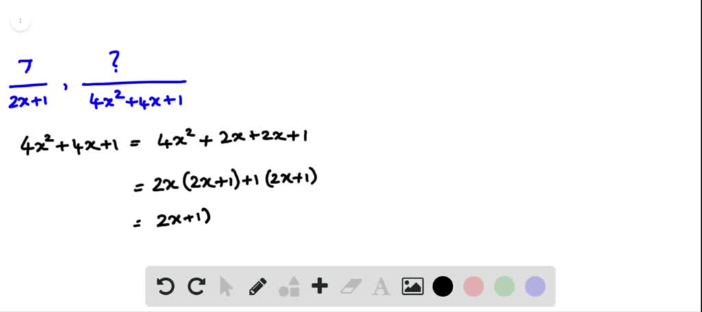 Find the missing factor in the numerator such tha…