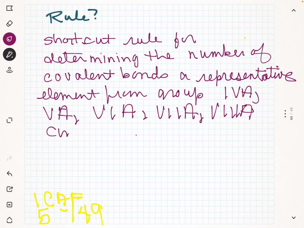 SOLVED What Is A Shortcut Rule For Determining The Number Of Covalent SOLVED What Is A Shortcut Rule For Determining The Number Of Covalent