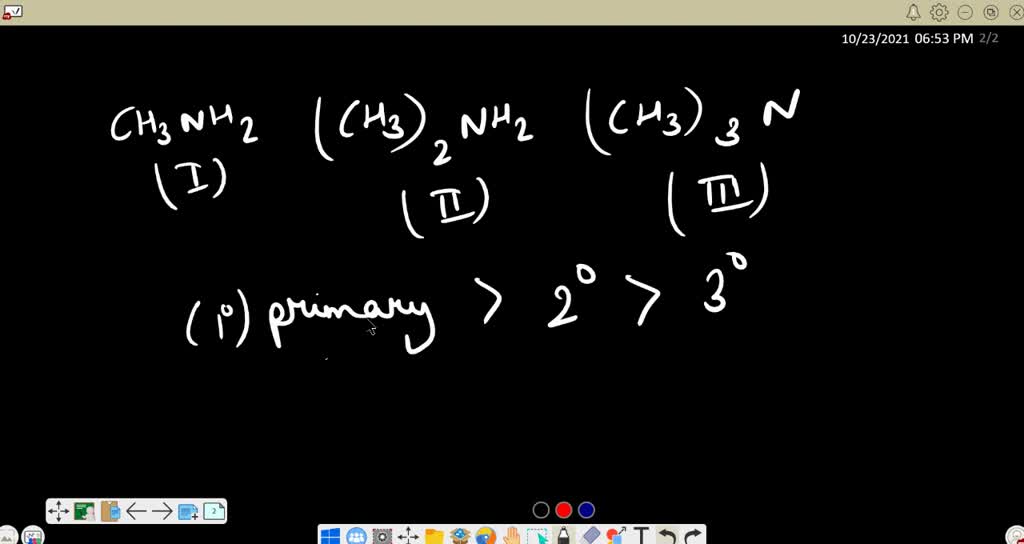 SOLVED:The order of basicity among the following compounds is(a) II >I ...