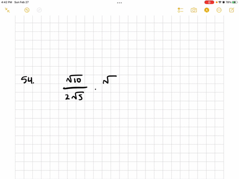 SOLVED:Convert to radical notation and simplify.