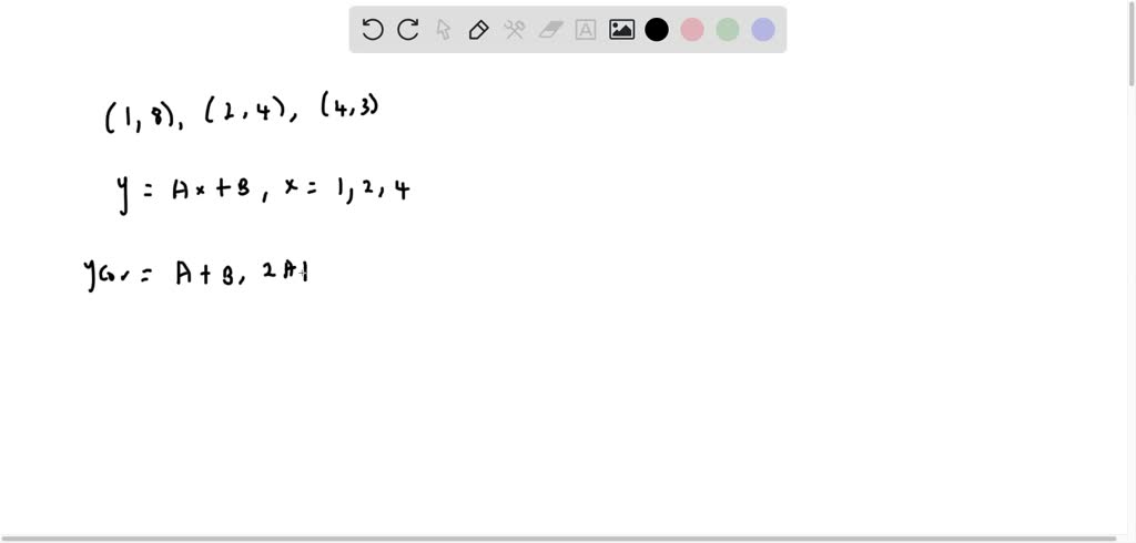 Solveduse Partial Derivatives To Obtain The Formula For The Best Least 7351