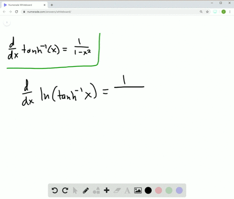 SOLVED:For the following exercises, find the derivatives for the functions. ln(tanh^-1(x))