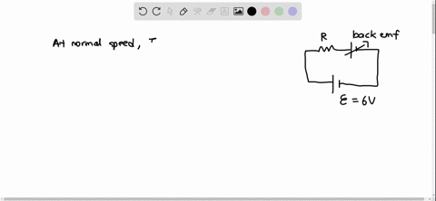 ⏩SOLVED:The motor in a toy car operates on 6.00 V, developing a 4.50 ...