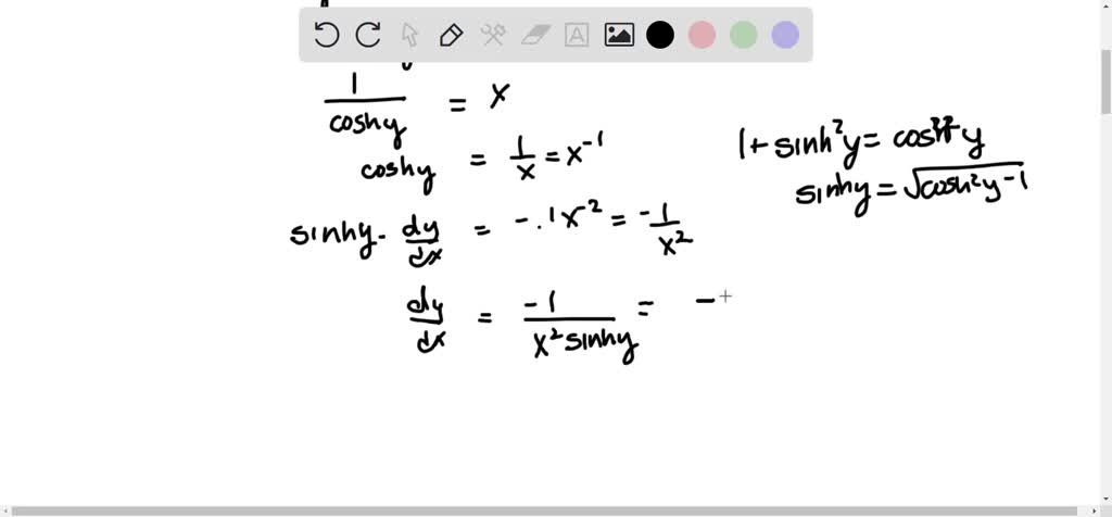 SOLVED:Verify the differentiation formula. (d)/(d x)[coth x]=-csch^2 x