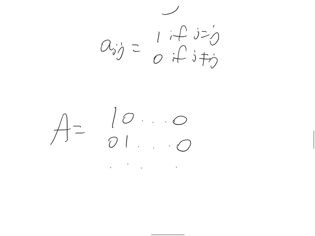 SOLVED:Suppose A ∈𝐑^v ×n is tridiagonal and that the elements along its ...