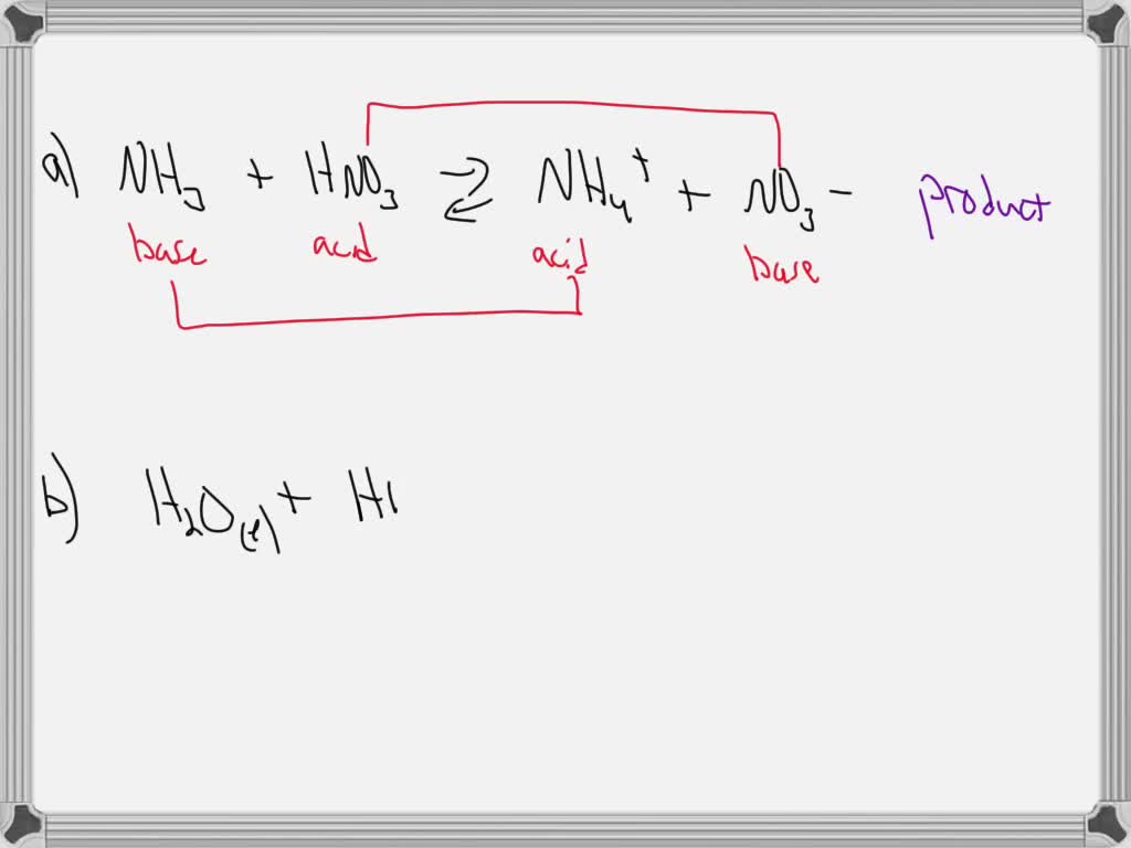 SOLVED:Using Table 14.3, identify the conjugate acid-base pairs in each of the following ...